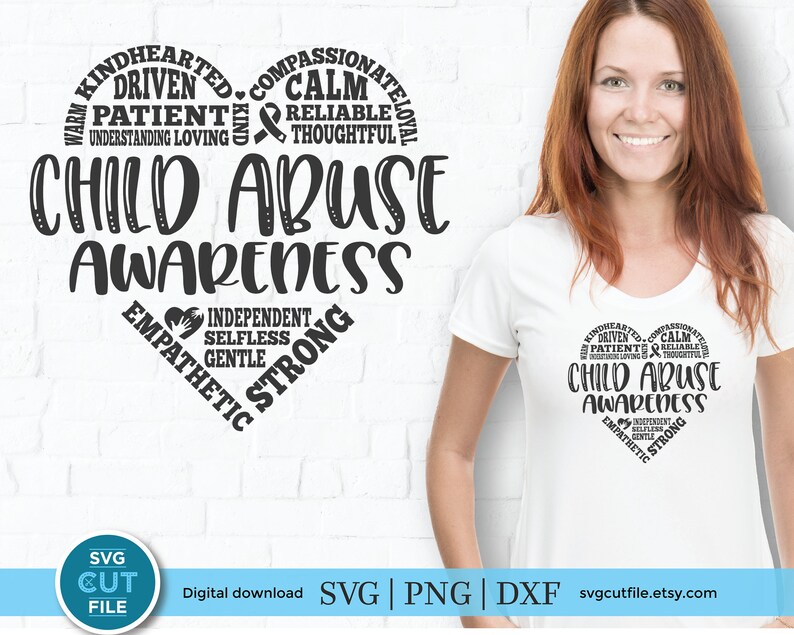 Child Abuse Svg, Child Abuse Awareness Svg, Child Abuse, Prevention ...