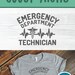 ER Tech Svg, Emergency Department Technician, Emergency Room Technician ...