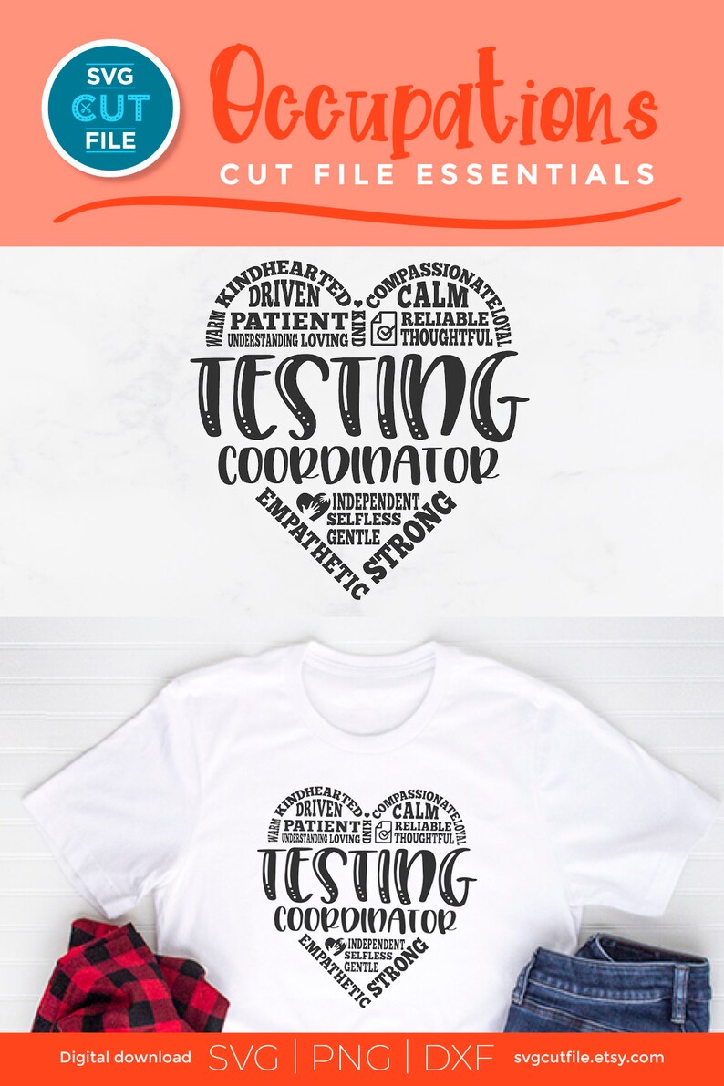 Testing coordinator svg testing day svg test day svg | Etsy