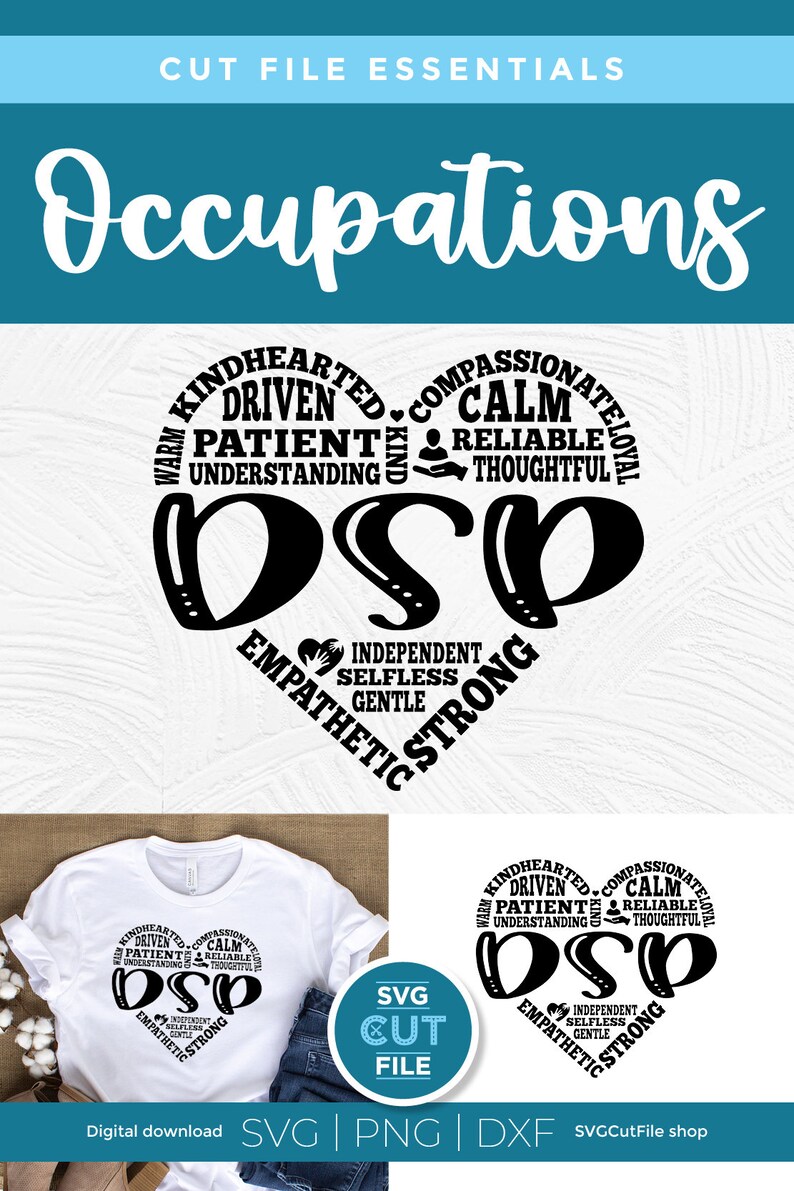DSP Svg, Direct Support Professional Svg, Caregiver Svg, Patient Care ...