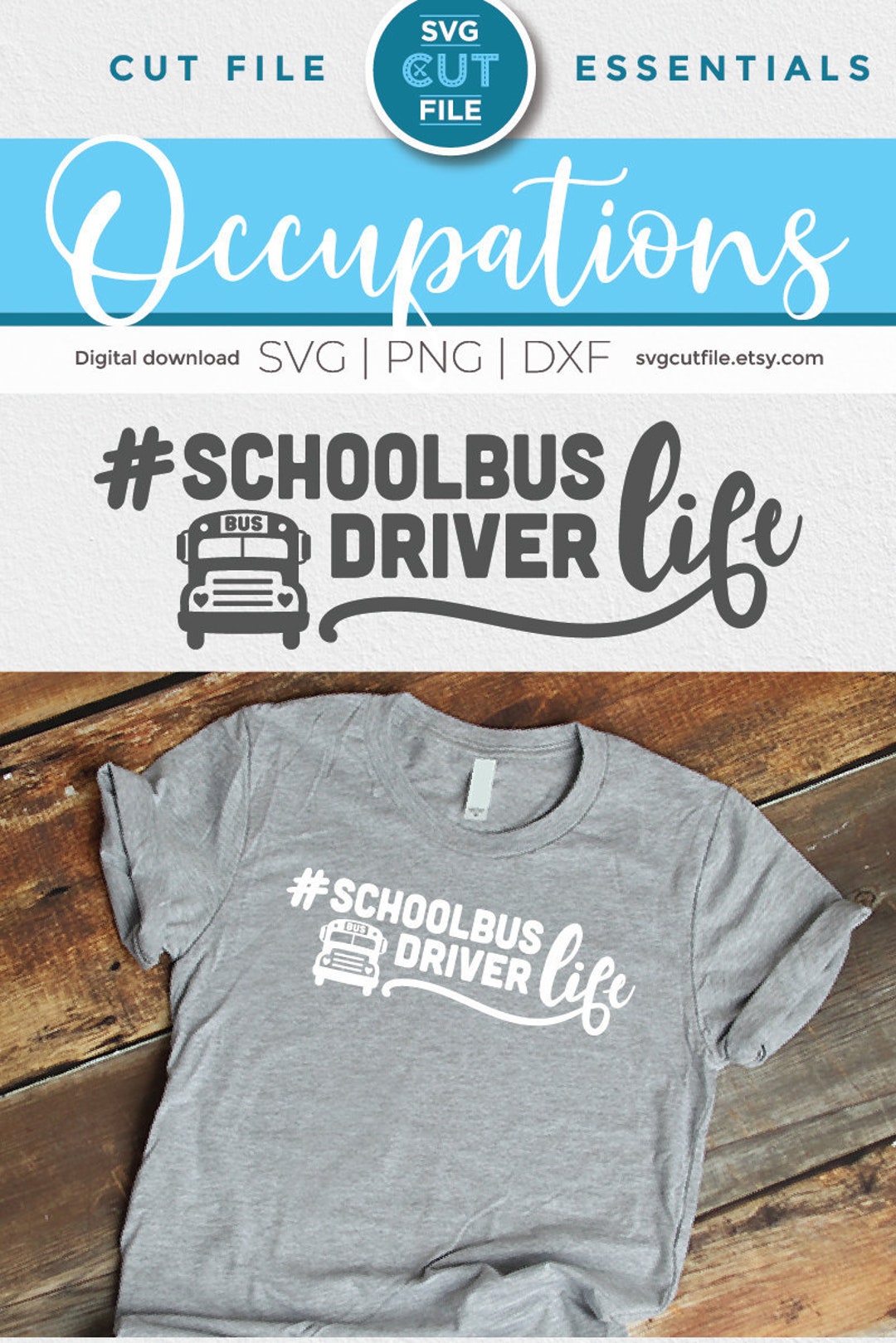 Bus Driver Svg, Schoolbus Driver Svg, Bus Driver Appreciation, Svg Dxf ...