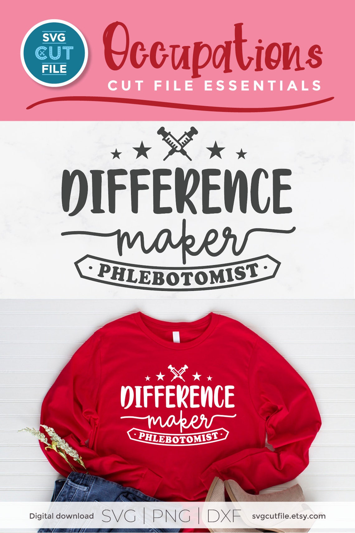 Phlebotomist Svg, Phlebotomy Svg, Difference Maker, Bloodwork, Blood ...