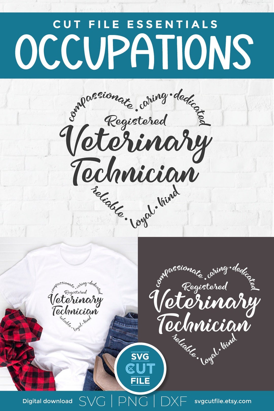 Registered Veterinary Technician Svg, Veterinary Tech Svg, Vet Tech Svg ...