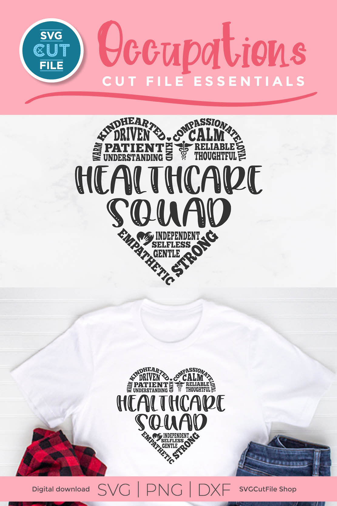 Healthcare Squad Svg Health Care Worker Svg Essential - Etsy