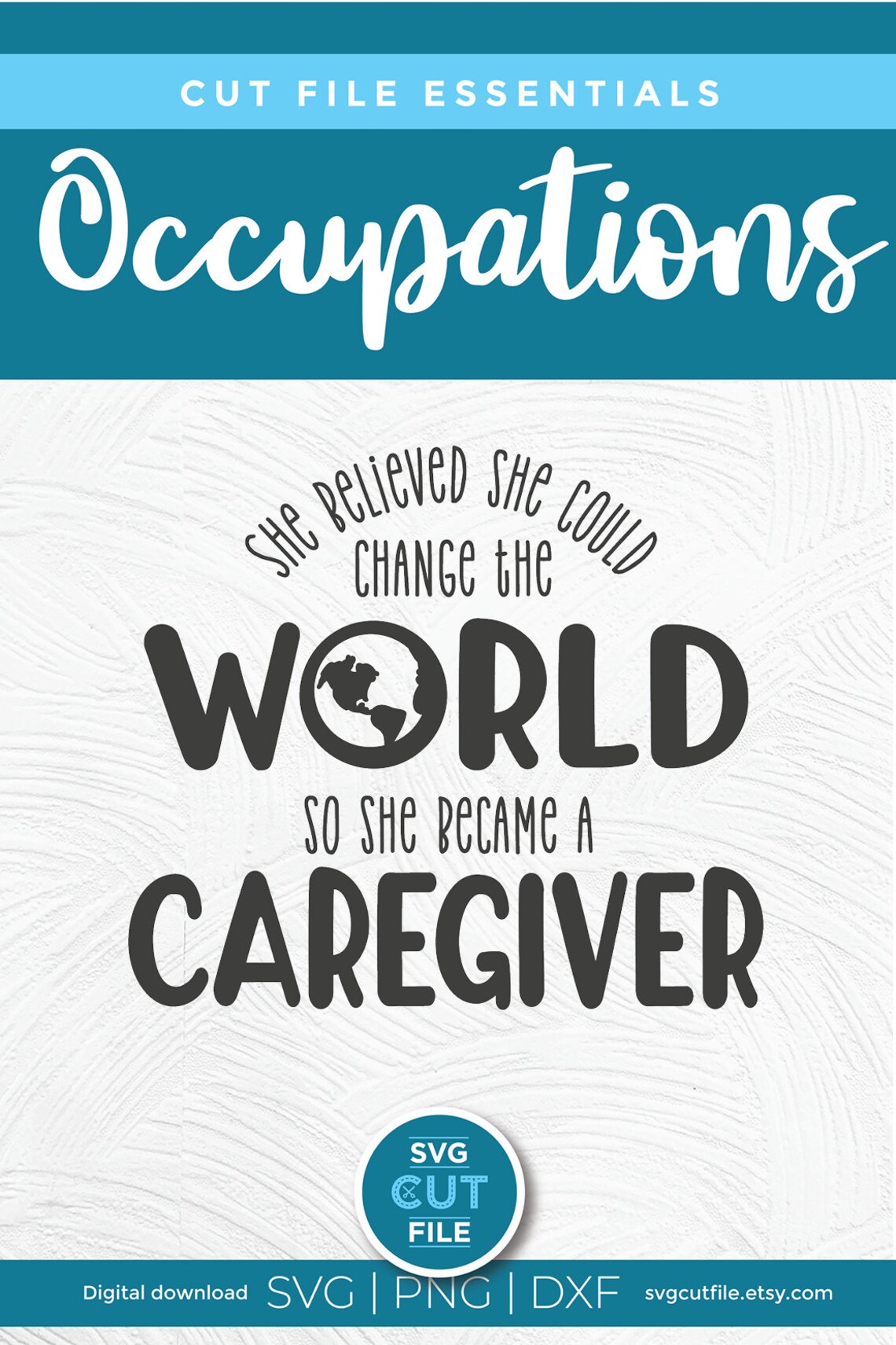 Caregiver Svg, Care Giver Appreciation Svg, Change the World, Home Care ...