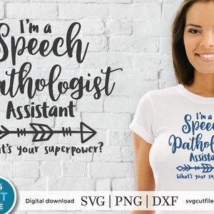 Speech Pathologist Assistant Svg, Speech Language Pathologist Svg ...