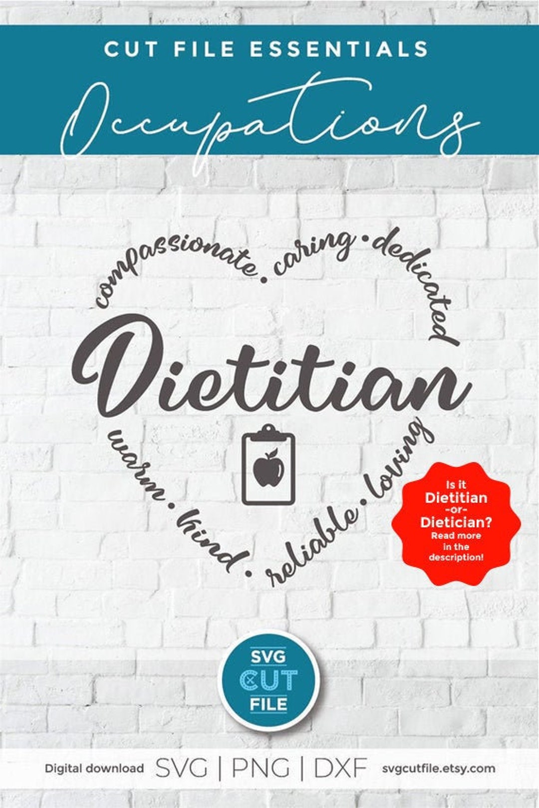 Dietitian Svg, Registered Dietitian, Student Nutritionist, Rd Svg, Rdn ...