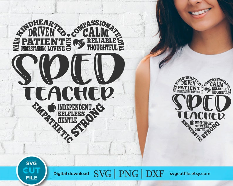 SPED Svg Special Ed Svg Teacher Appreciation Special | Etsy
