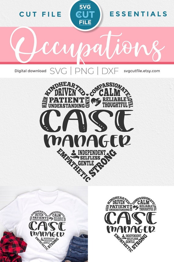Case Manager Svg Social Worker Social Work Case Manager Svg - Etsy