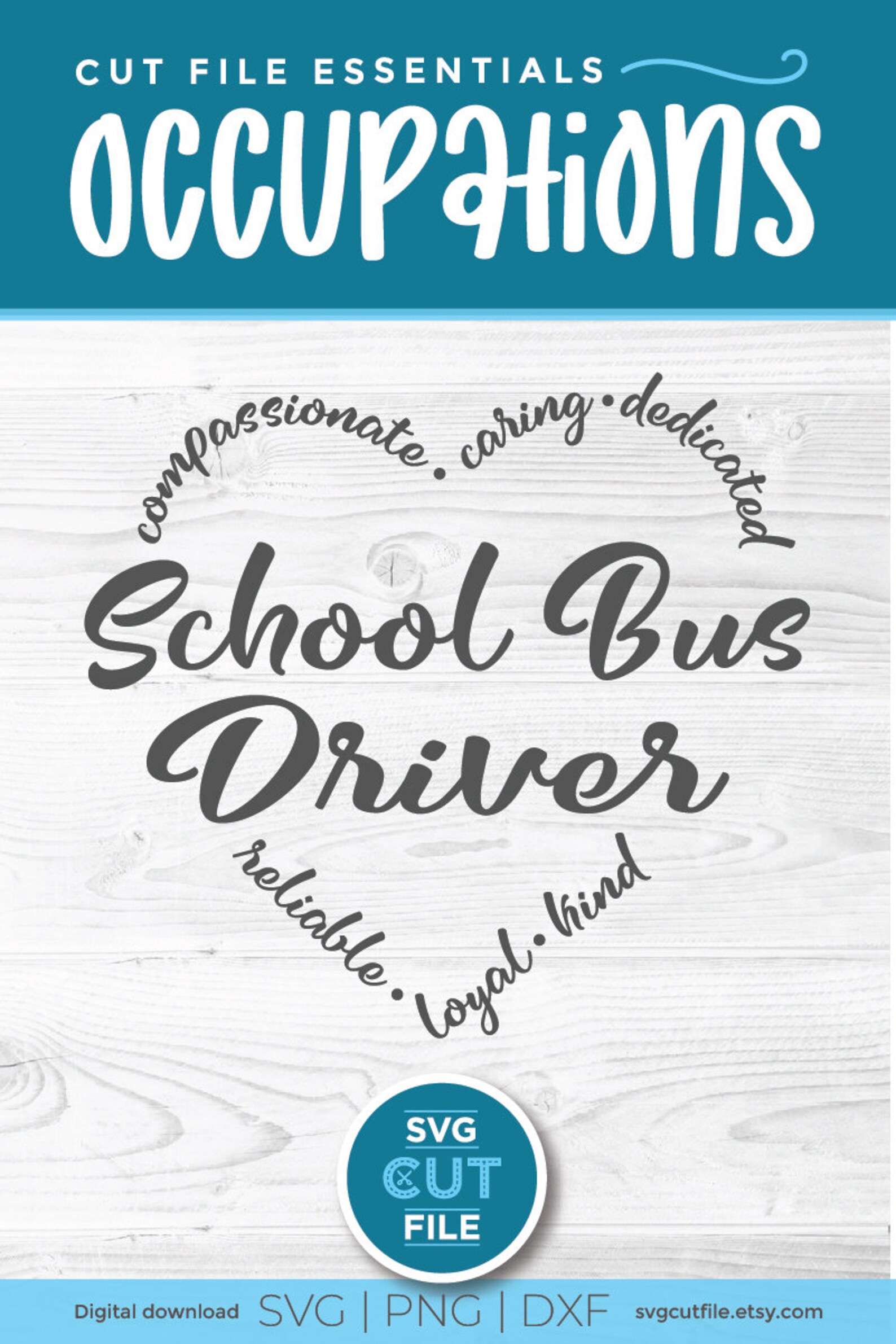 Bus Driver Svg School Bus Svg Schoolbus Driver Svg Back to - Etsy
