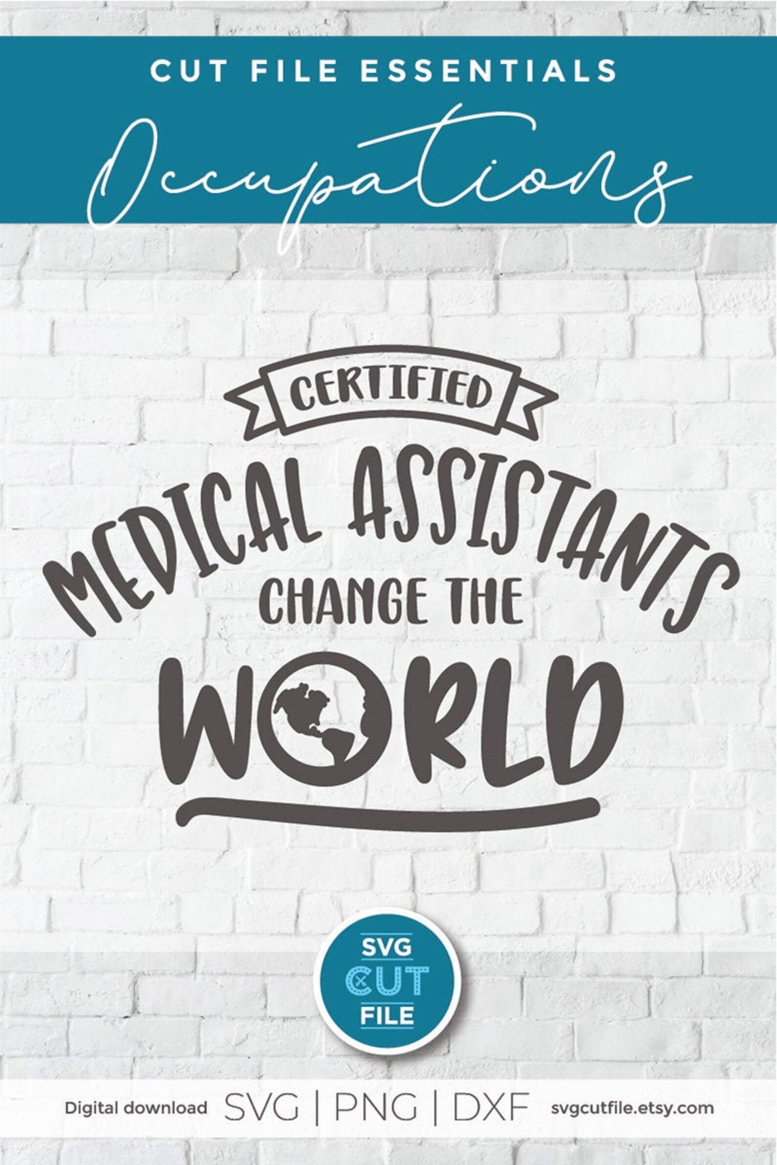 Certified Medical Assistant Svg CMA Svg CMA Life Medical - Etsy