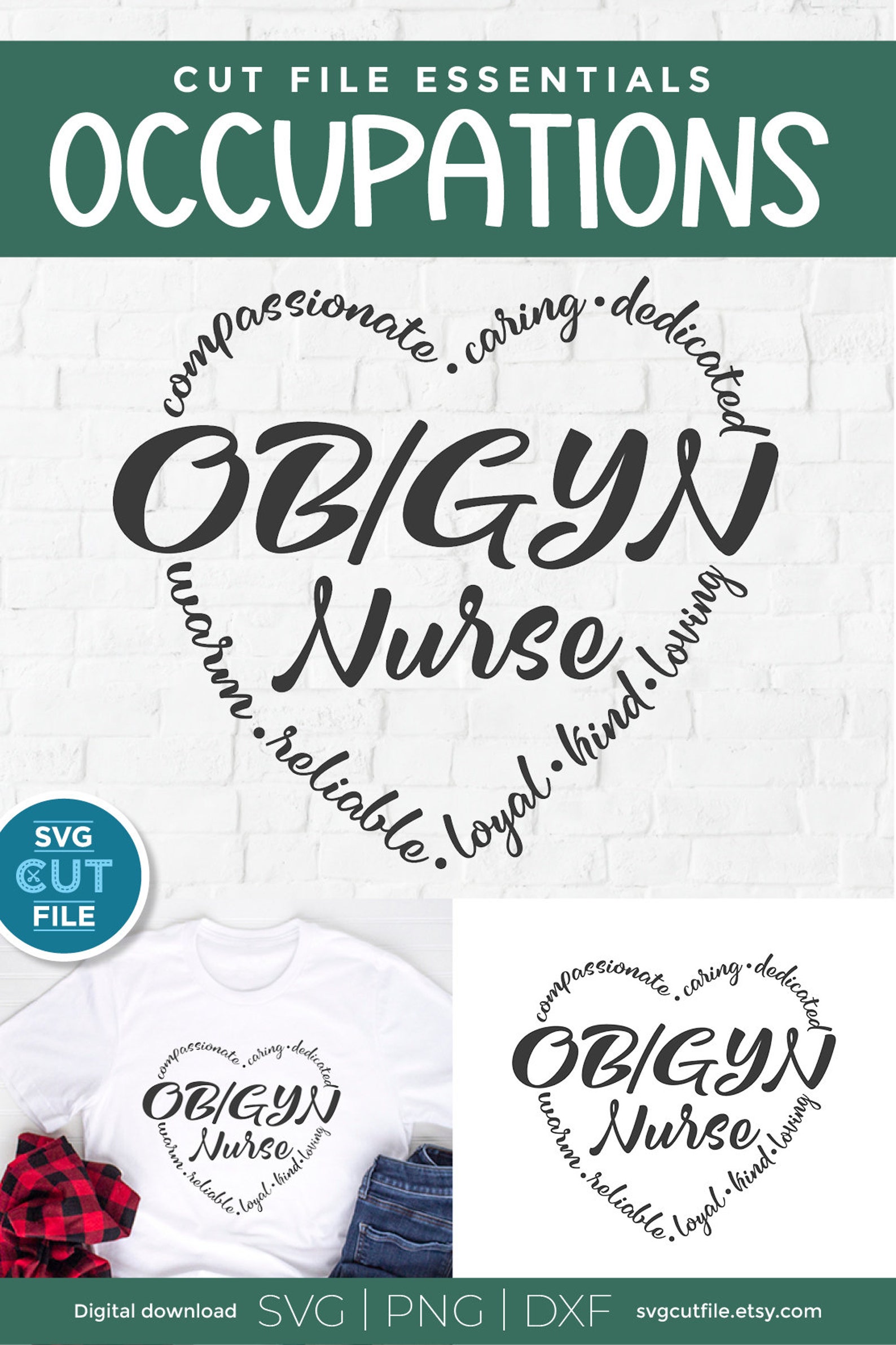 OBGYN Nurse Svg OB-GYN Svg Ob Gyn Nurse Svg Obstetrician | Etsy
