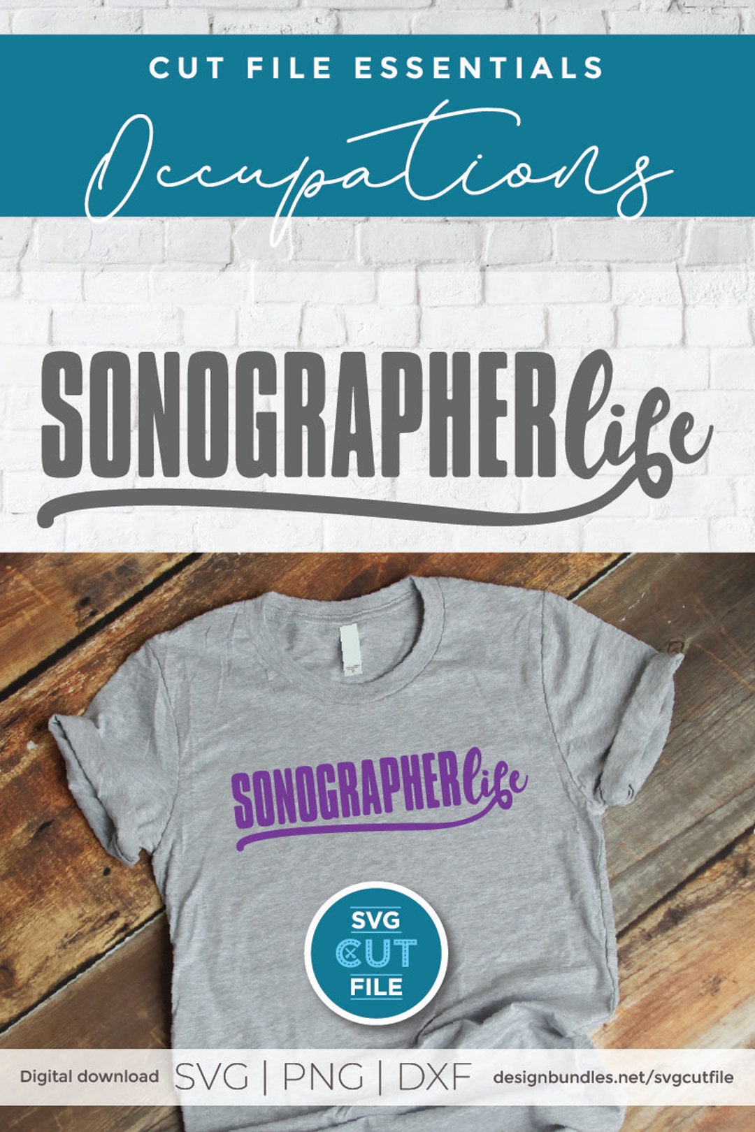 Sonographer Life Svg, Sonography Svg, Ultrasound Tech Svg, Love My Job ...