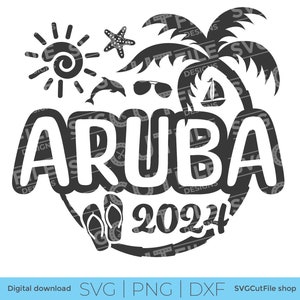 Aruba SVG, Aruba Vacation, 2024 Svg, Aruba PNG Sublimation, Sublimation ...