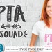 PTA Svg, PTA Squad Svg, Pto Svg, Parent Teacher Appreciation Svg ...