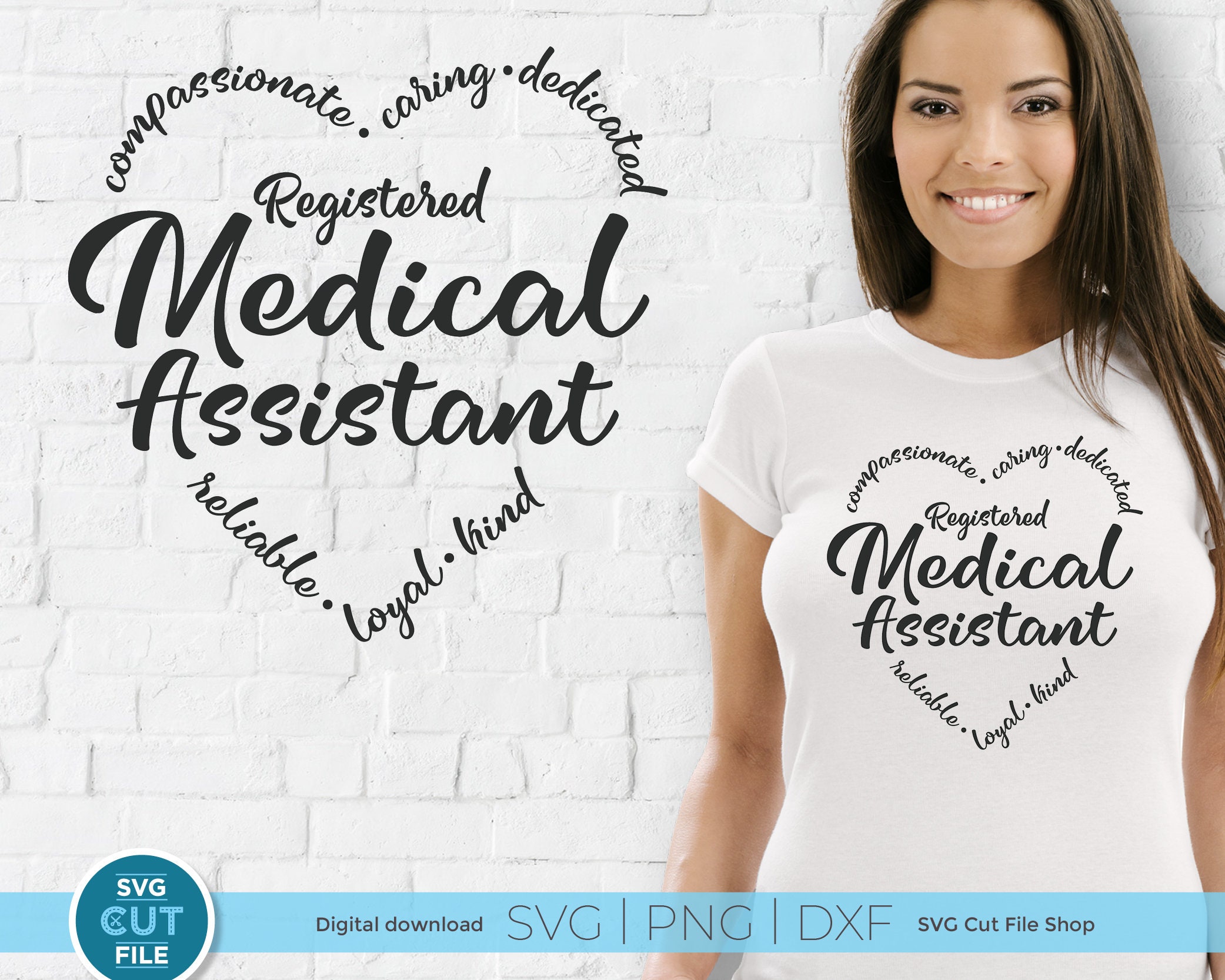 Registered Medical Assistant Svg, RMA Svg, Heart Svg, RMA Life, RMA ...