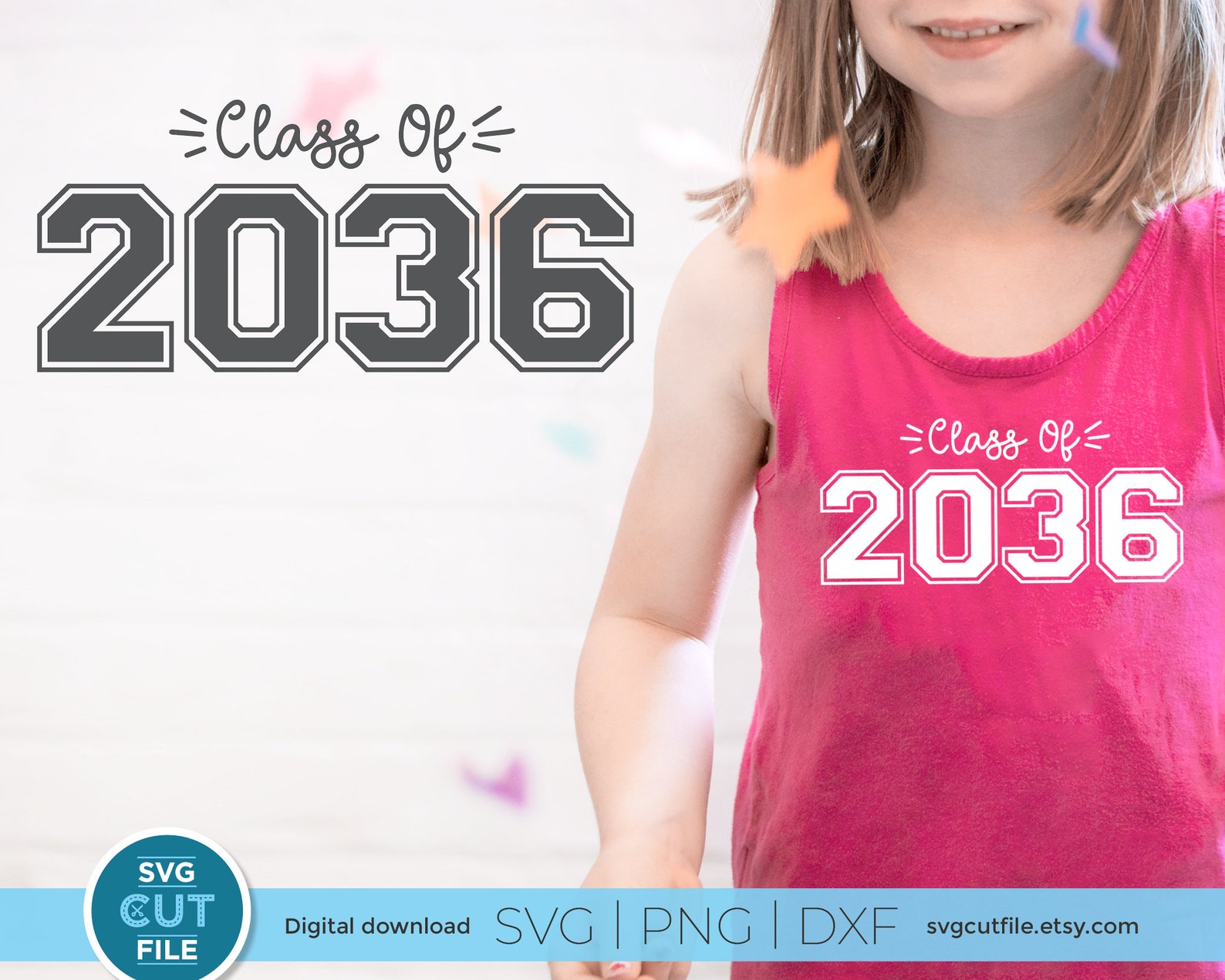 Class of 2036 Svg, Senior 2036 Svg, Graduating Class, Prek Svg ...