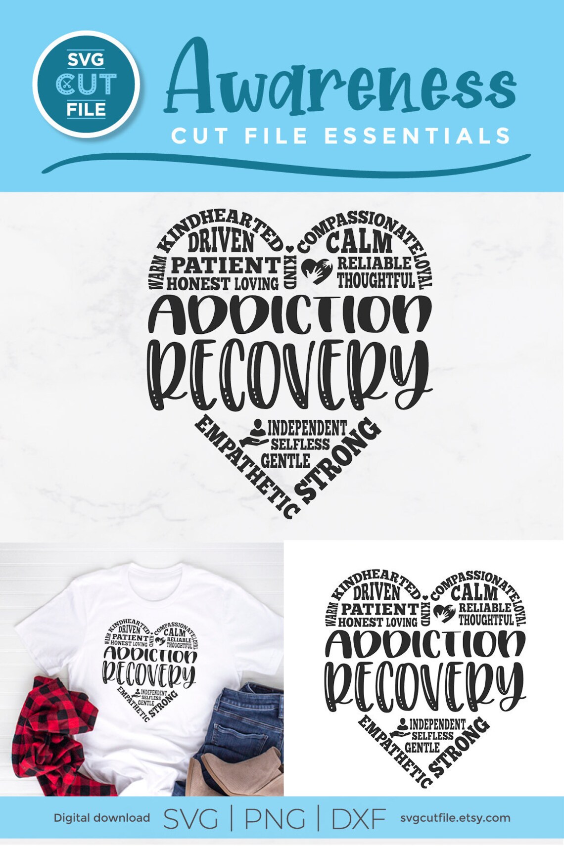 Addiction Recovery Svg, Sober Svg, Sobriety Svg, Aa Svg, Na Svg, AA/NA ...