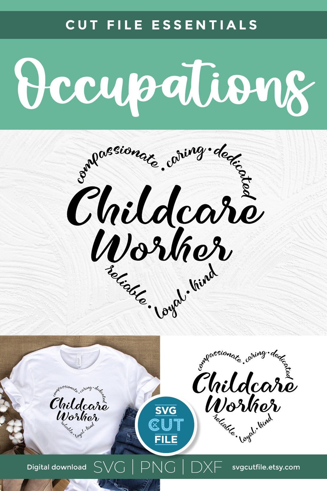 Childcare Worker Svg, Child Care Worker Svg, Daycare Worker Svg ...