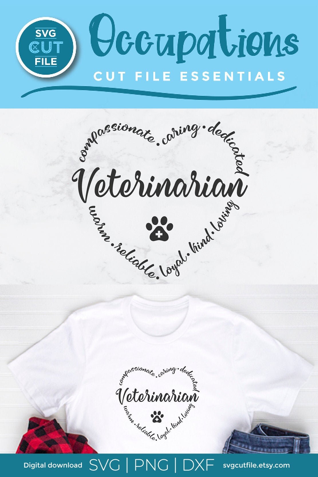 Veterinarian Svg Vet Svg Small Animal Vet Dog Veterinarian | Etsy India