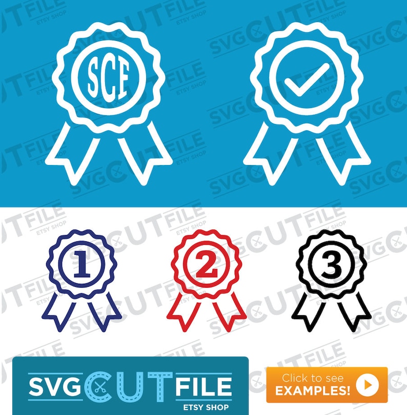 First Place Svg Ribbon Svg Award Ribbon Svg First Place - Etsy
