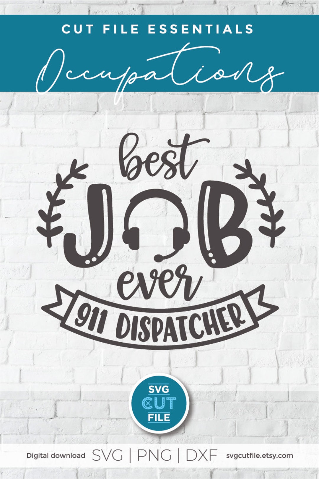 911 Dispatcher Svg, Dispatcher Svg, Dispatcher Design, Dispatcher Cut ...