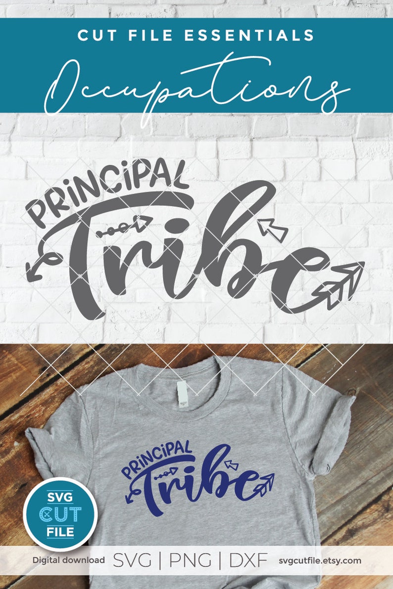 Principal Svg Principal Tribe Svg Elementary School - Etsy