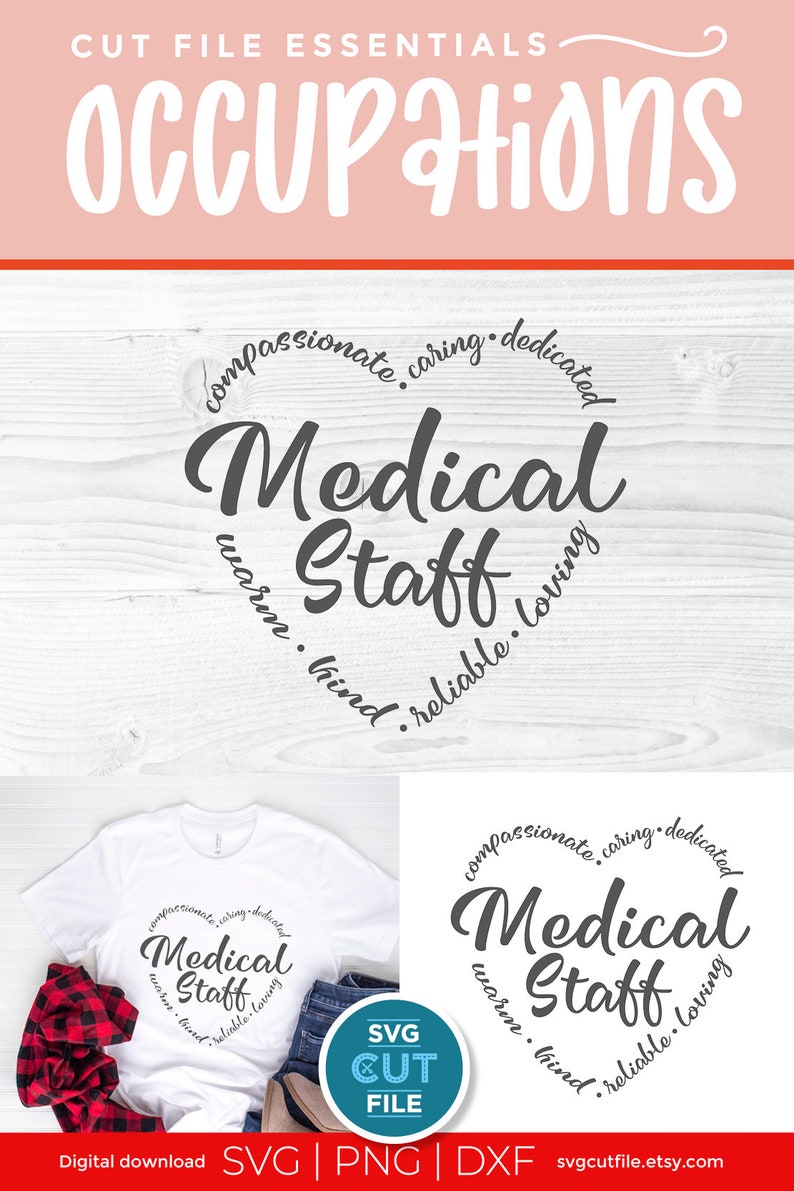 Medical Staff Svg Healthcare Worker Svg Health Care Worker | Etsy