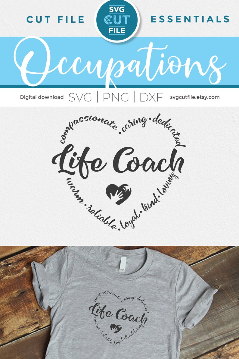 Life Coach Svg Lc Svg Appreciation Boss Life Boss Babe | Etsy