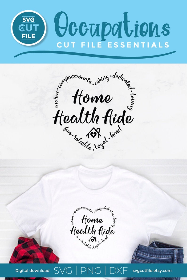 Home Health Aide Svg Home Health Aid Svg HHA Svg Home - Etsy
