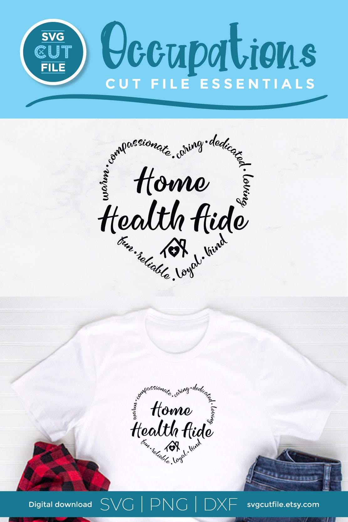 Home Health Aide Svg Home Health Aid Svg HHA Svg Home - Etsy UK