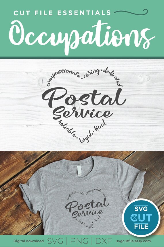Postal Service Svg Post Office Svg Postal Worker Essential | Etsy