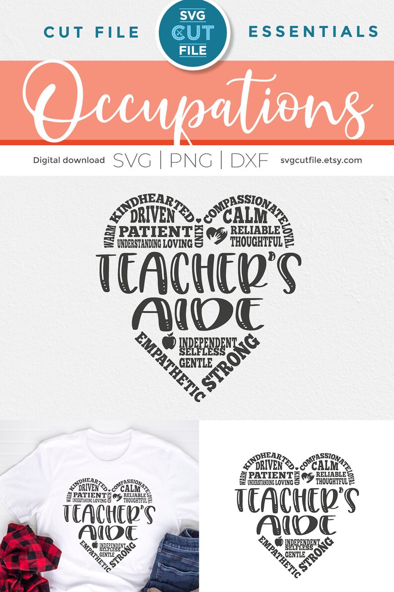 Teacher's Aide Svg Teacher Aid Svg Teacher's Aid - Etsy