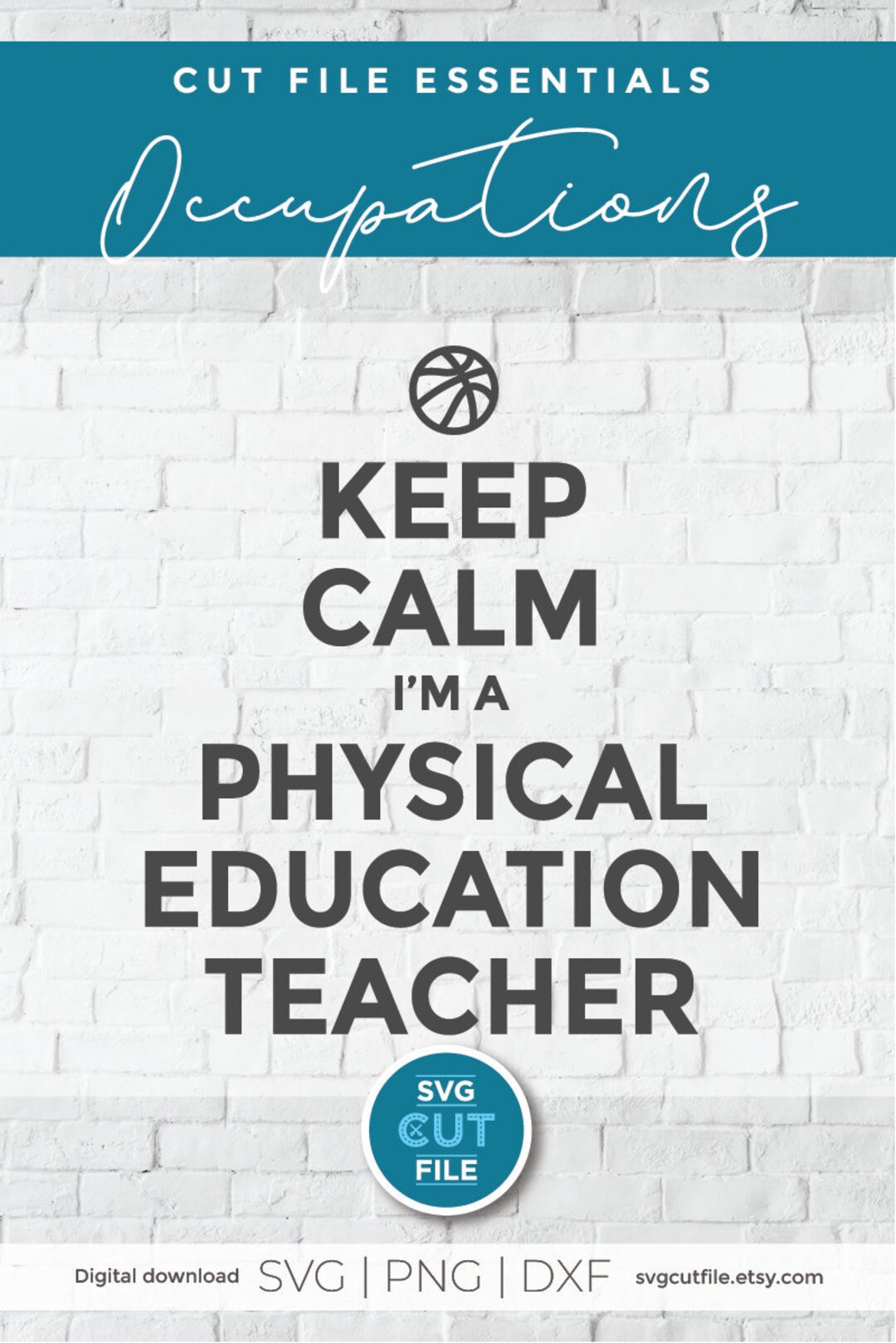 PE Teacher Svg, Phys Ed Svg, Physical Education Svg, Teacher ...