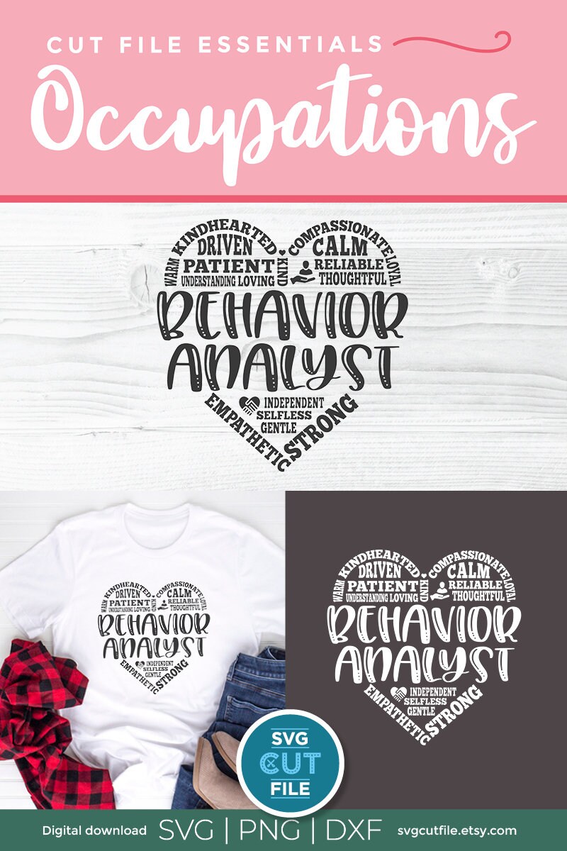 Behavior Analyst Svg Bcba Svg Lba Svg School Behavior - Etsy Hong Kong