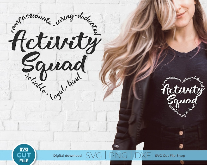 Activity Squad Svg Activity Director Svg Professionals Svg - Etsy