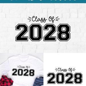 Class of 2028 Svg, Cute 2028 Grad Svg, 2028 Graduation Svg, 2028 Senior ...
