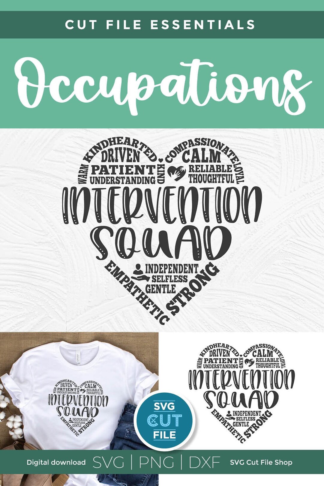 Intervention Squad Svg, Intervention Specialist, Academic, Behavioral ...