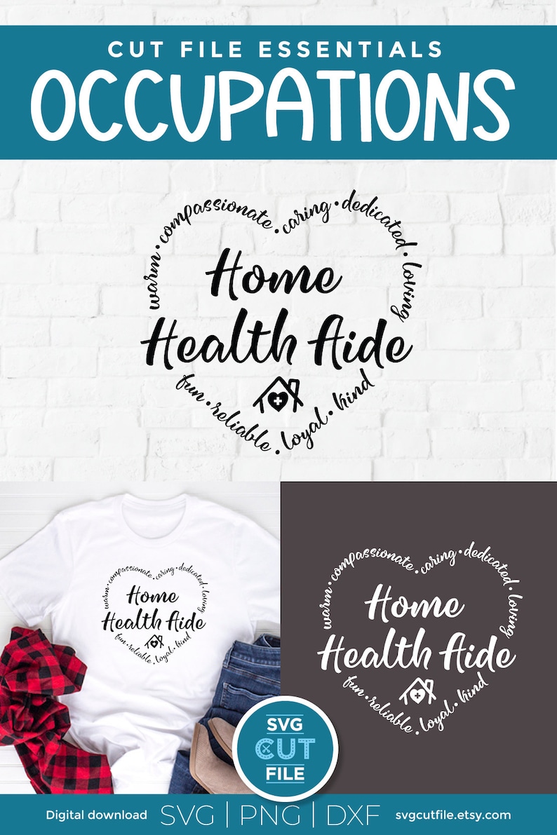 Home Health Aide Svg Home Health Aid Svg HHA Svg Home - Etsy