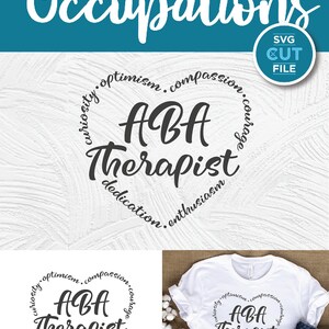 ABA Therapist Svg, Applied Behavior Analysis Svg, Behavior Analyst Svg ...