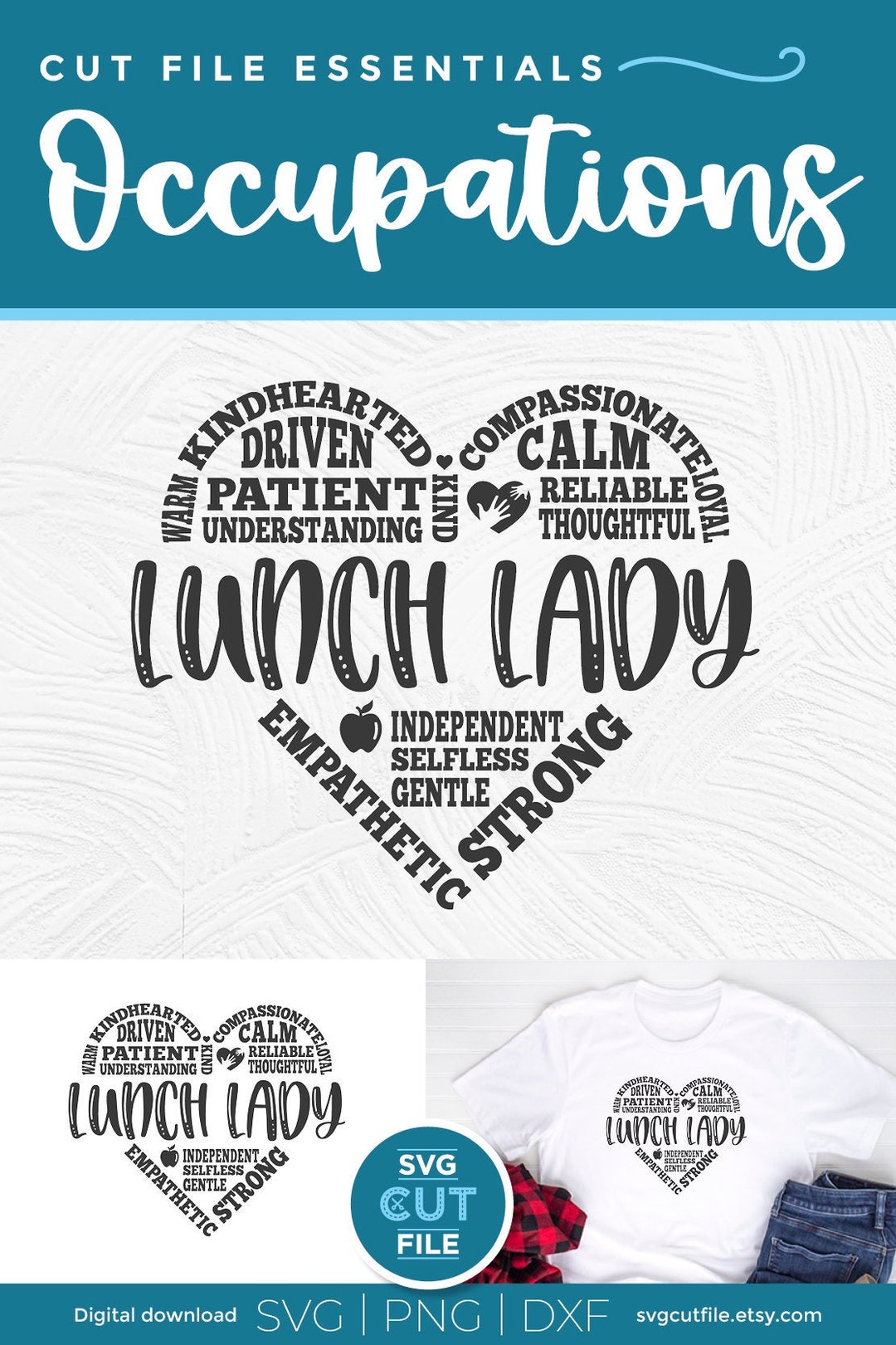 Lunch Lady Svg Lunchlady Svg Cafeteria Worker Lunch Team Svg