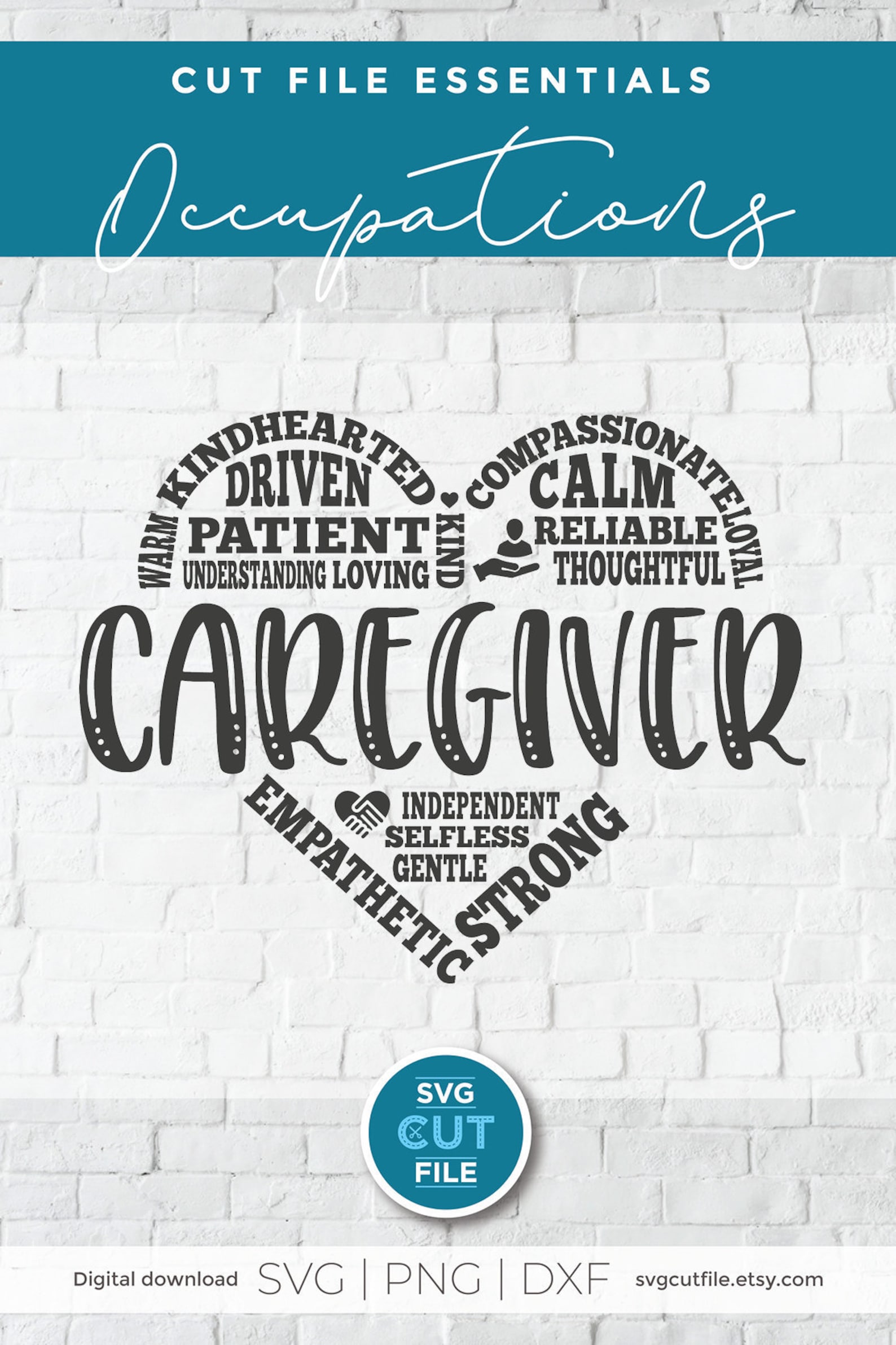 Caregiver Svg, Care Giver Appreciation Svg, Subway Art Svg, Nurse Svg ...