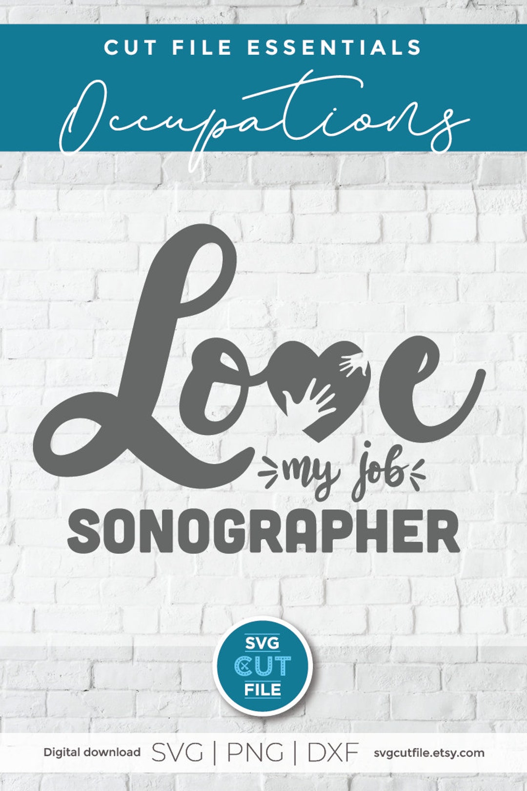 Sonographer Svg, Sonography Svg, Ultrasound Tech Svg, Love My Job, Gift ...