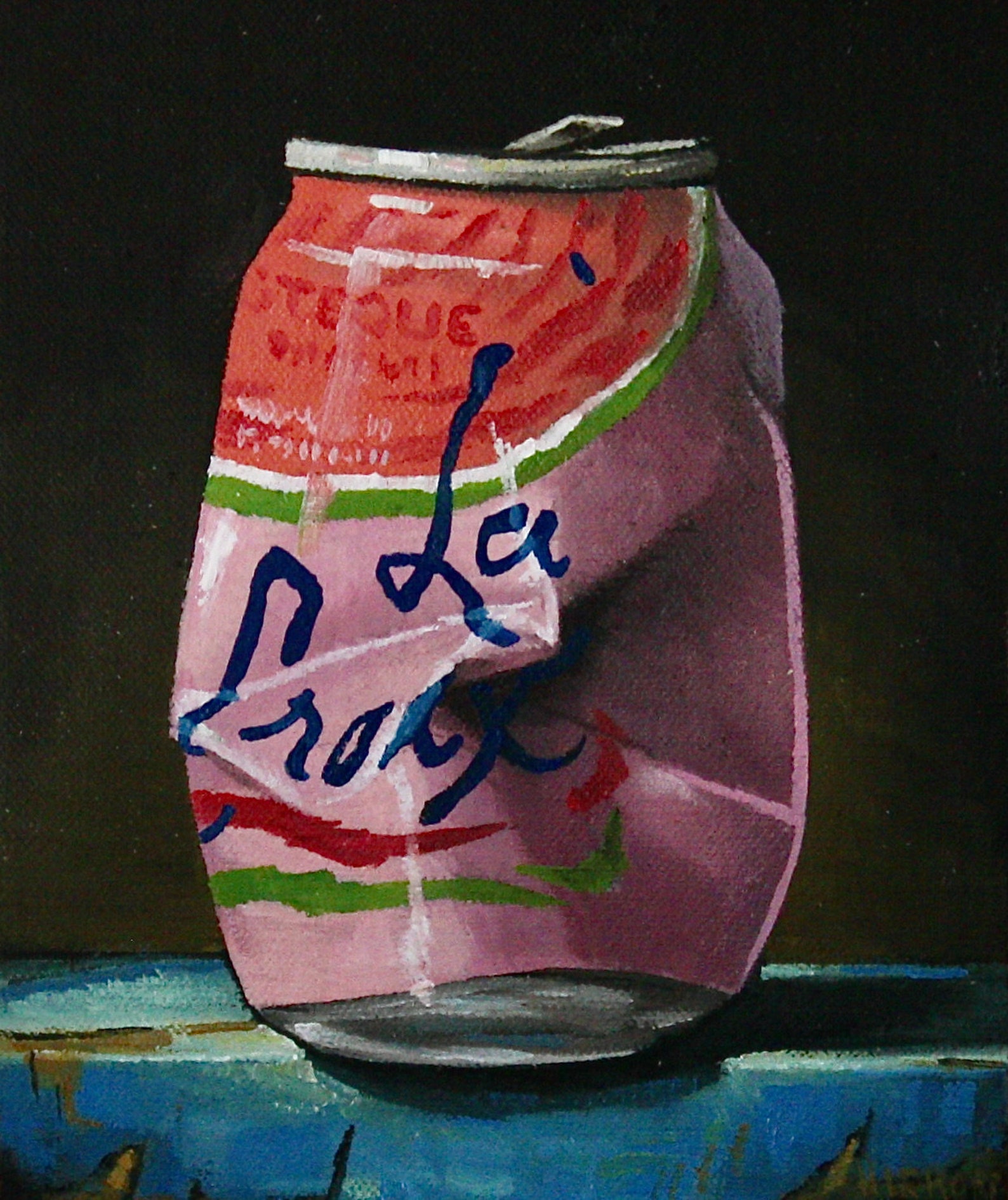 La Croix Can Oil Painting. - Etsy