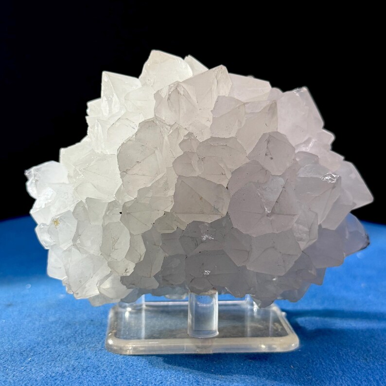 Apophyllite Zeolite Cluster Specimen With Display Stand - Etsy