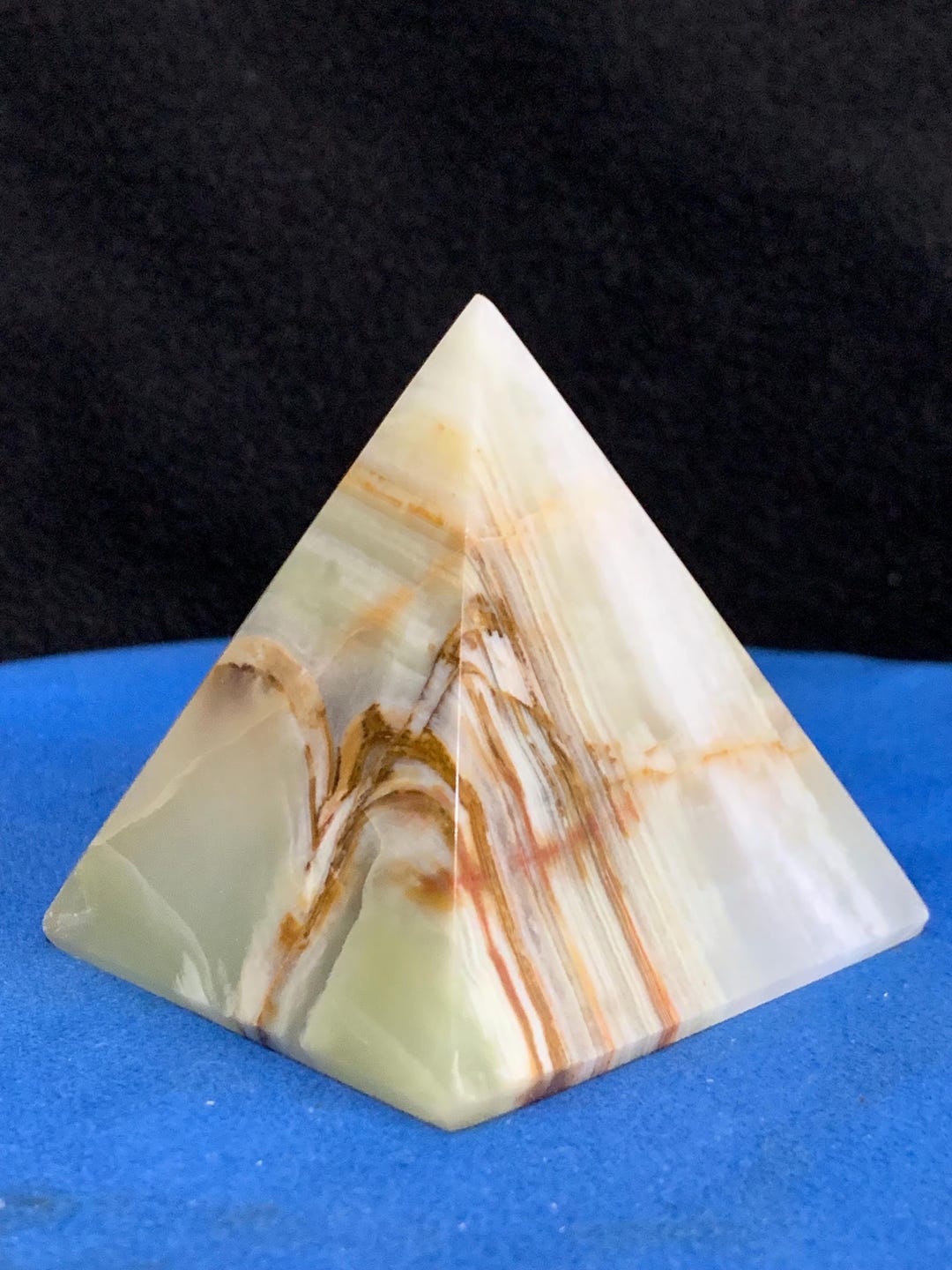 Banded Onyx Pyramid - Etsy