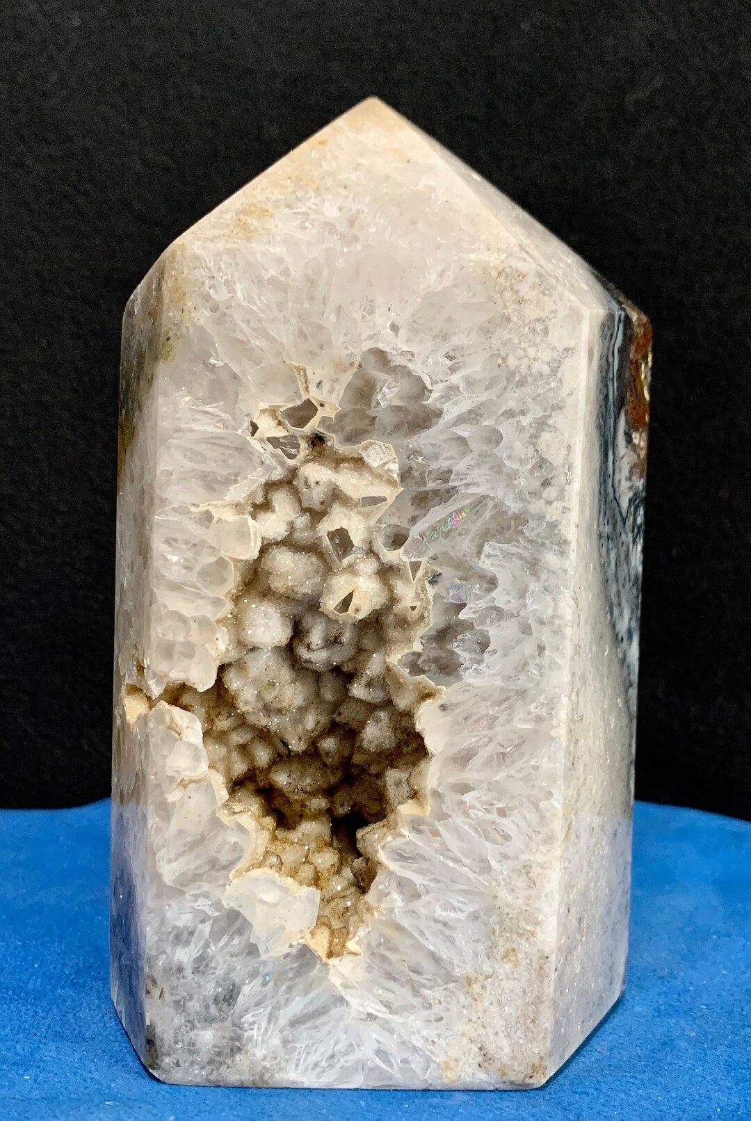 Top Quality Brazilian Agate Botryoidal Druzy Tower - Etsy