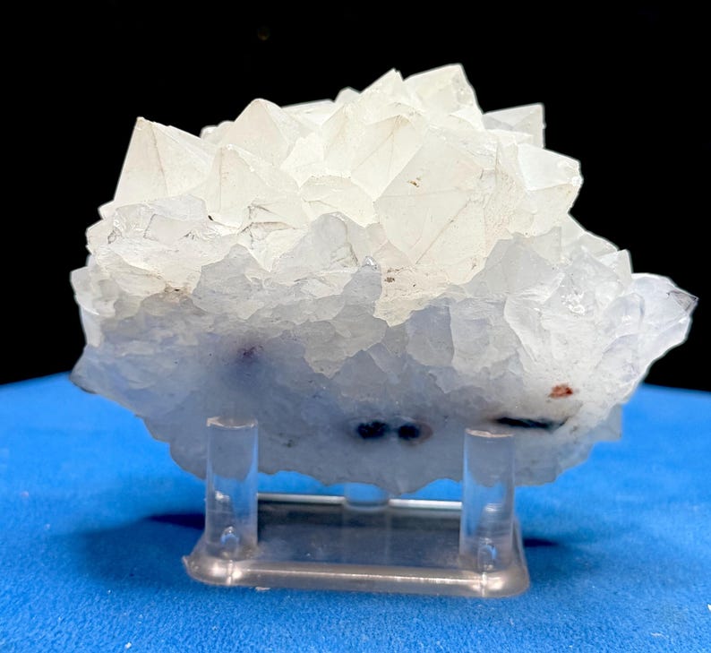 Apophyllite Zeolite Cluster Specimen With Display Stand - Etsy