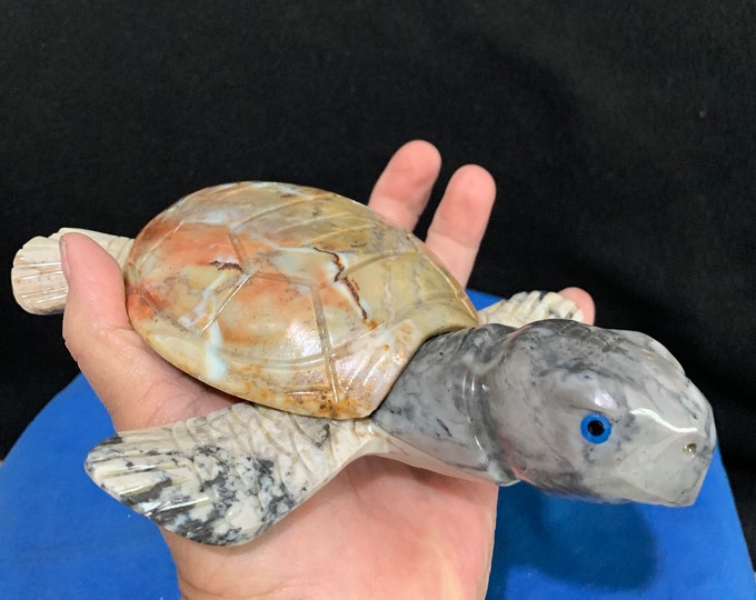 Peruvian Soapstone Carved Sea Turtle - Etsy