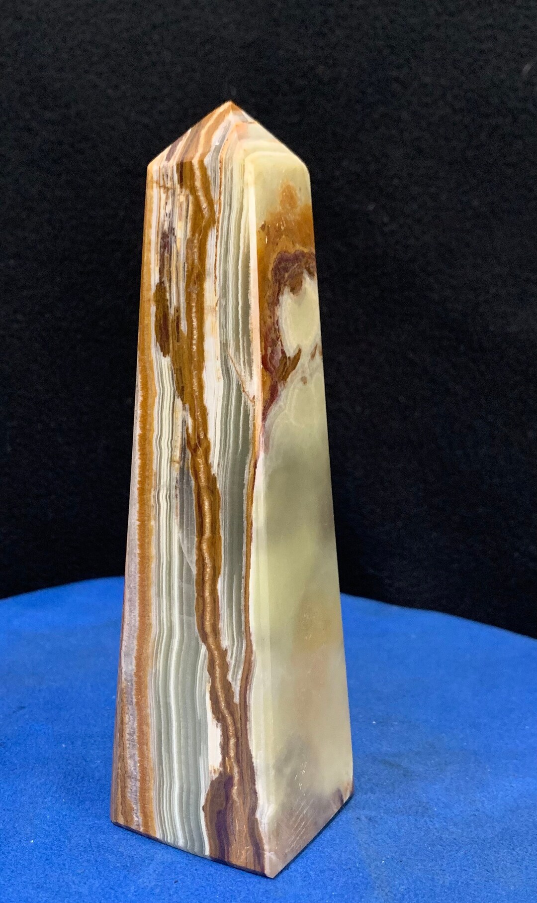 Banded Onyx Obelisk From Pakistan - Etsy